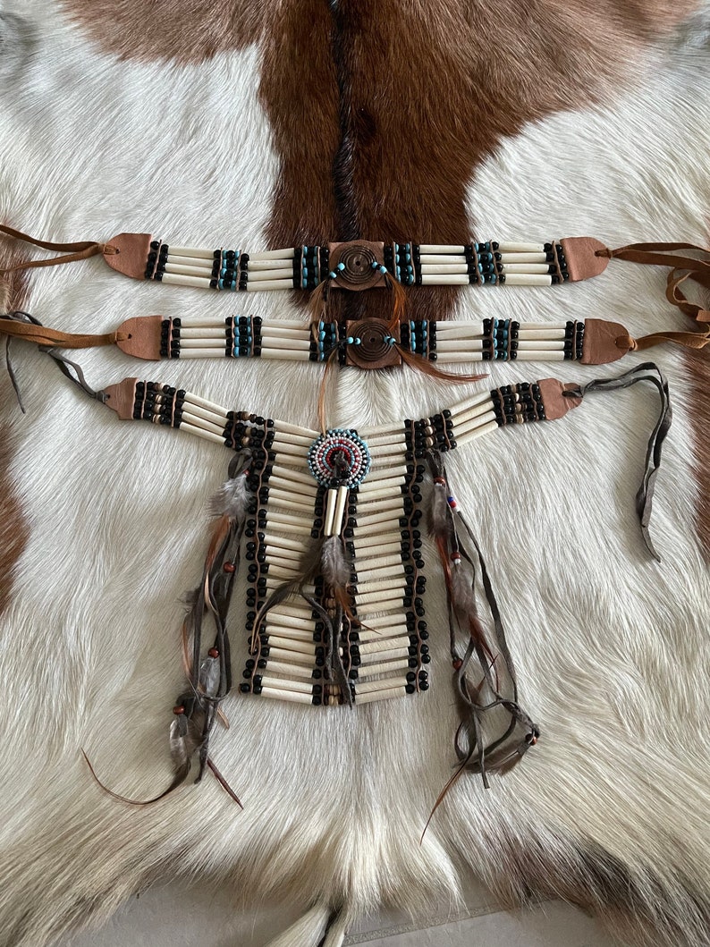 Native American Tribal Neck and Arm Bands. - Etsy