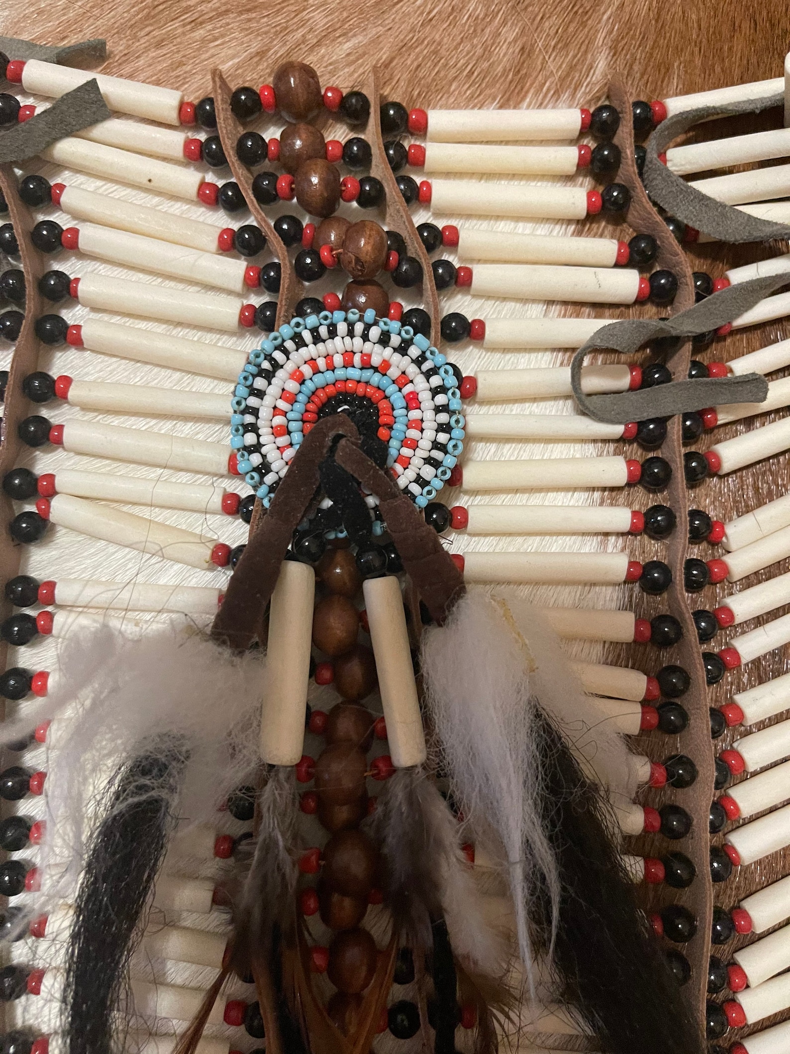 Bone Tribe Long Chest Piece. - Etsy