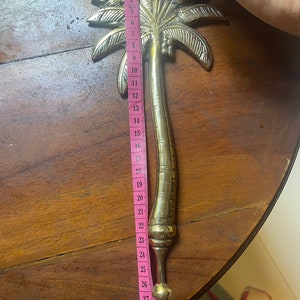 Tall Brass Palm Tree Hooks - Etsy