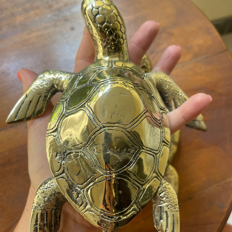 Brass Turtles - Etsy