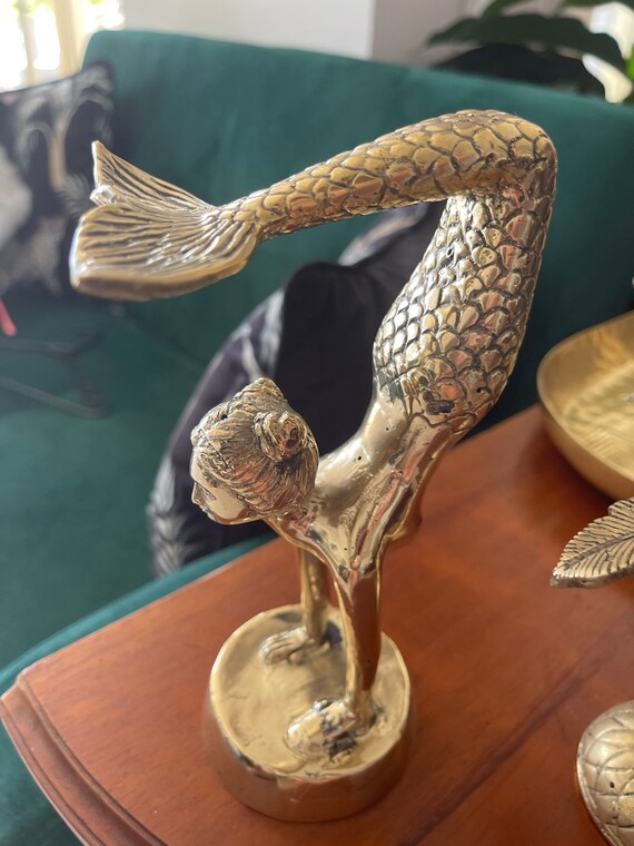 Figurines Sculpture Mermaid hand standing etna.com.pe