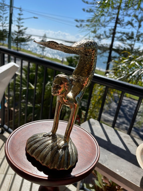 Figurines Sculpture Mermaid hand standing etna.com.pe