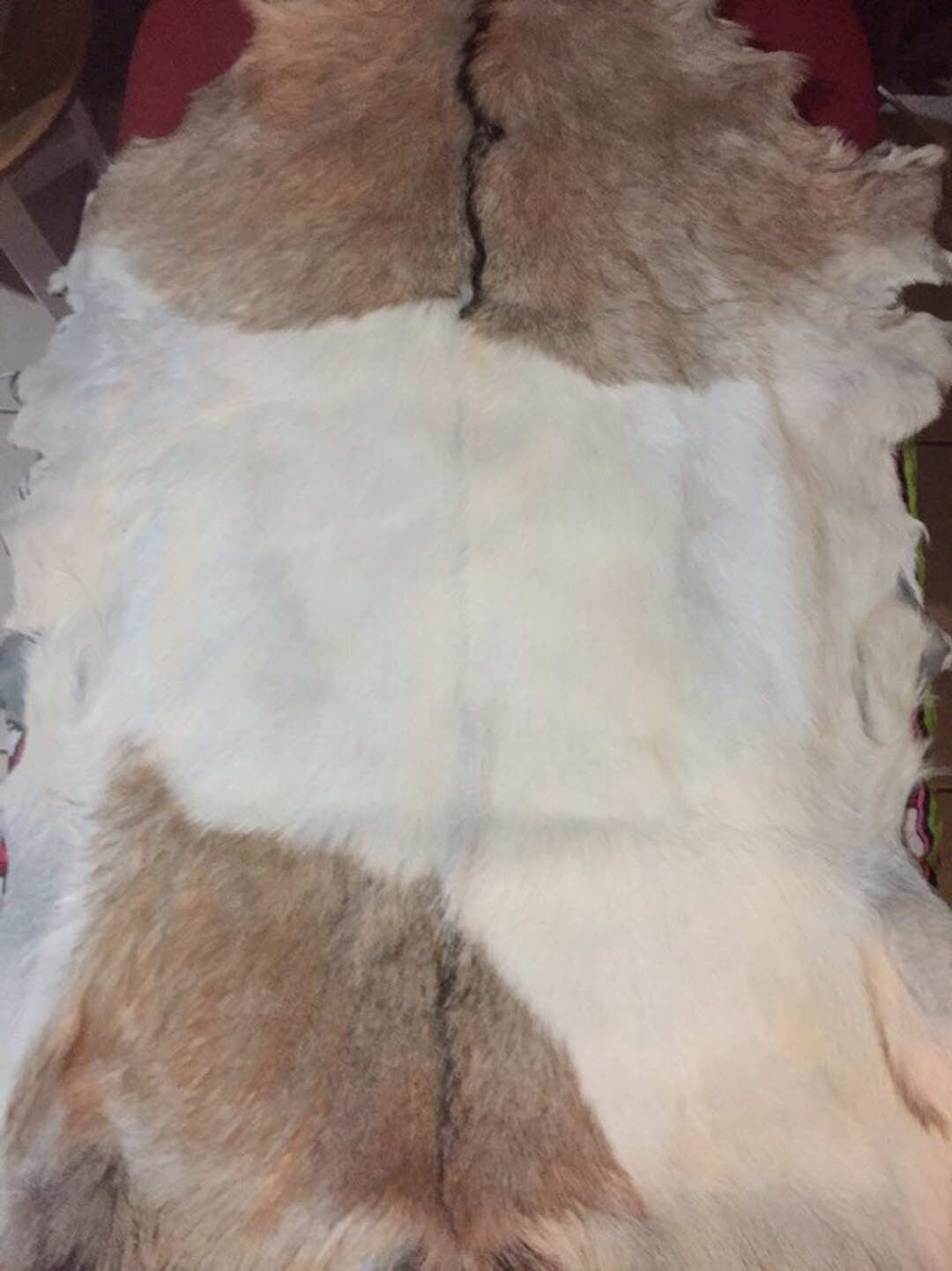 Tanned Goat Skin Hide (110cm X 85cm) - Etsy