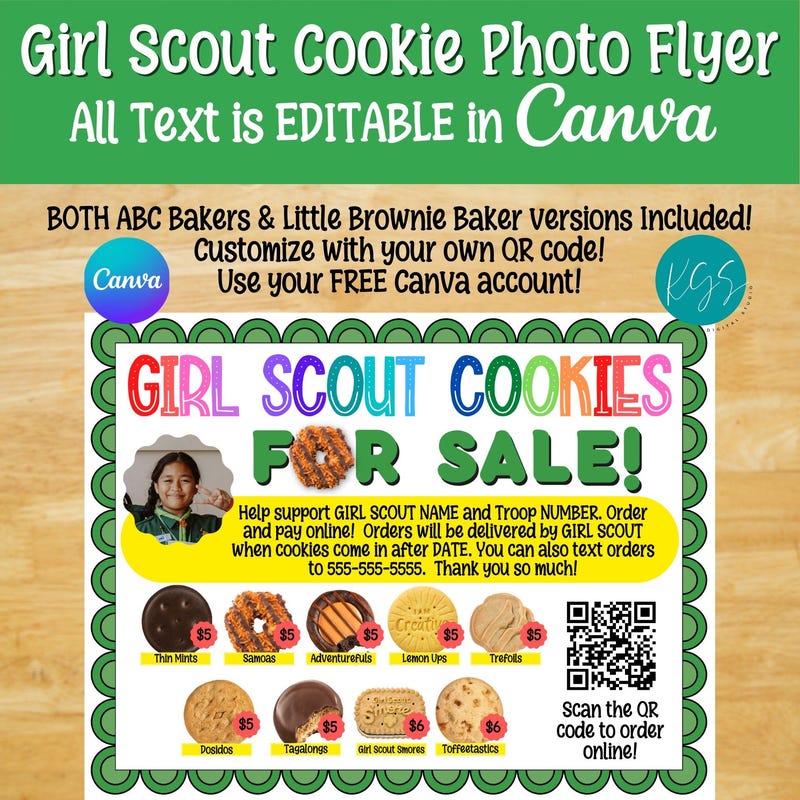 Girl Scout Cookies - Etsy