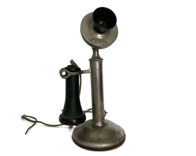 Antique Candlestick Telephone American Bell Telephone Company 323 AS IS ...