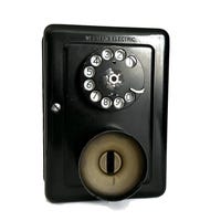 Brass Candlestick Telephone – 1920s Style Rotary Dial Landline, Home ...