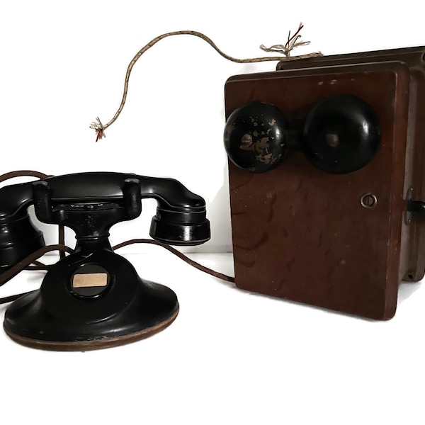 Antique Telephone Parts - Etsy