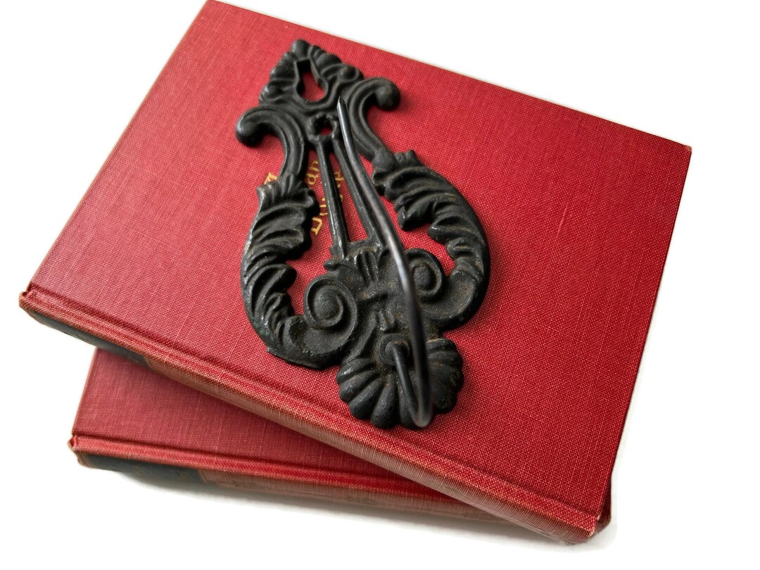 Vintage Metal Receipt Spike Wall Hook Cast Iron Office Accessory - Etsy