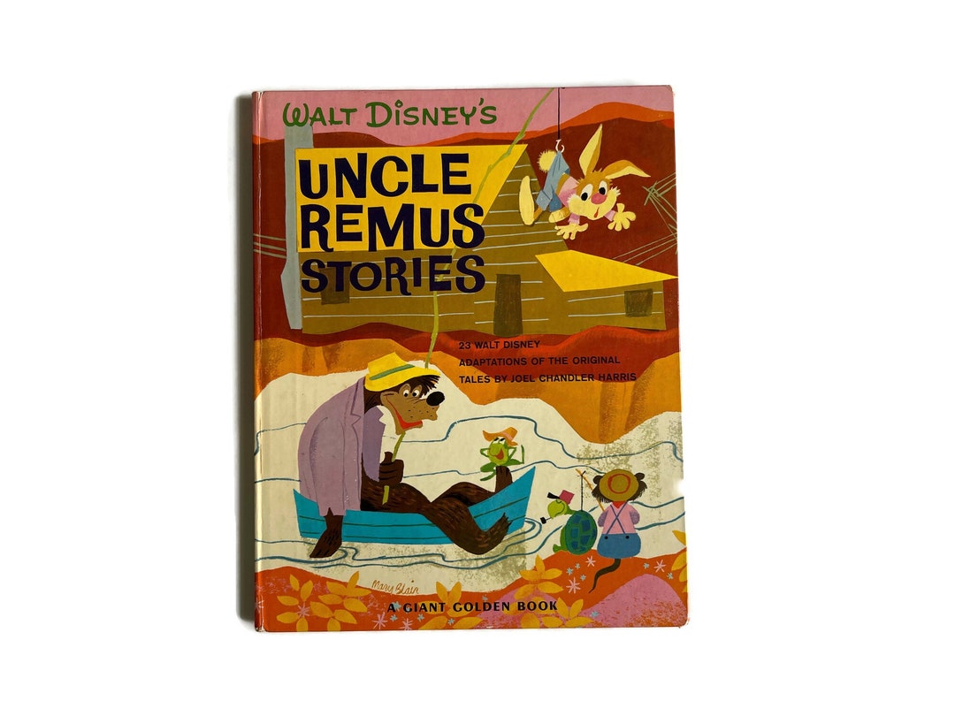 Uncle Remus Stories Walt Disney Giant Golden Book - Etsy