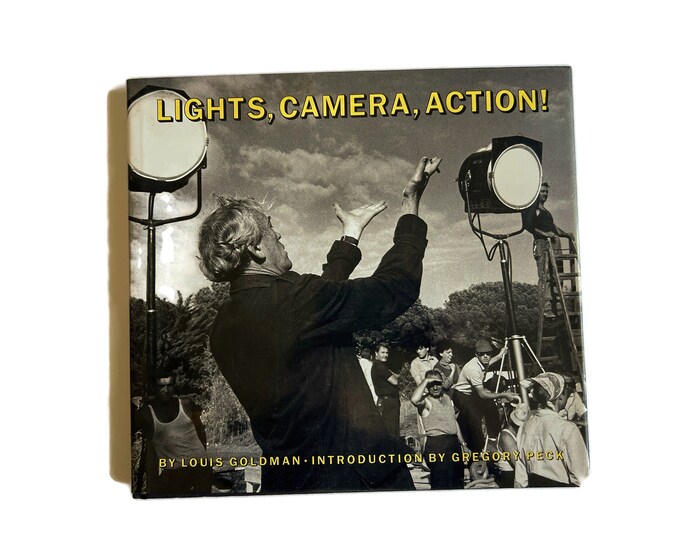 Lights Camera Action Behind the Scenes Making Movies 1986 Book by Louis ...