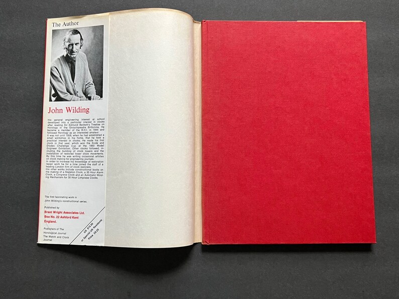 How to Make a Weight Driven 8 Day Wall Clock Book by John - Etsy