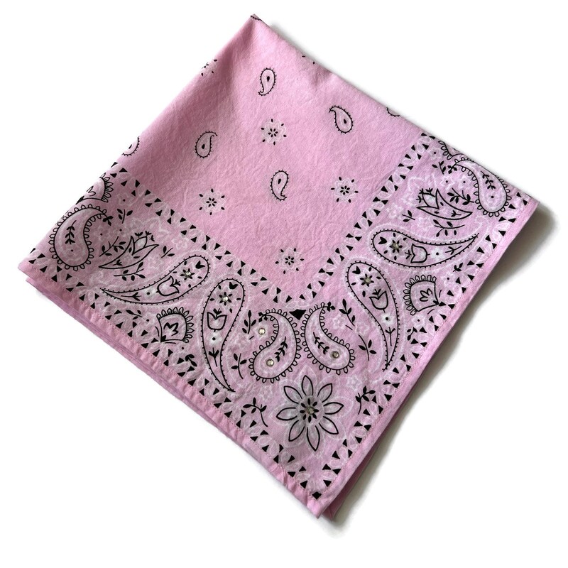 Pink Bandanas - Etsy