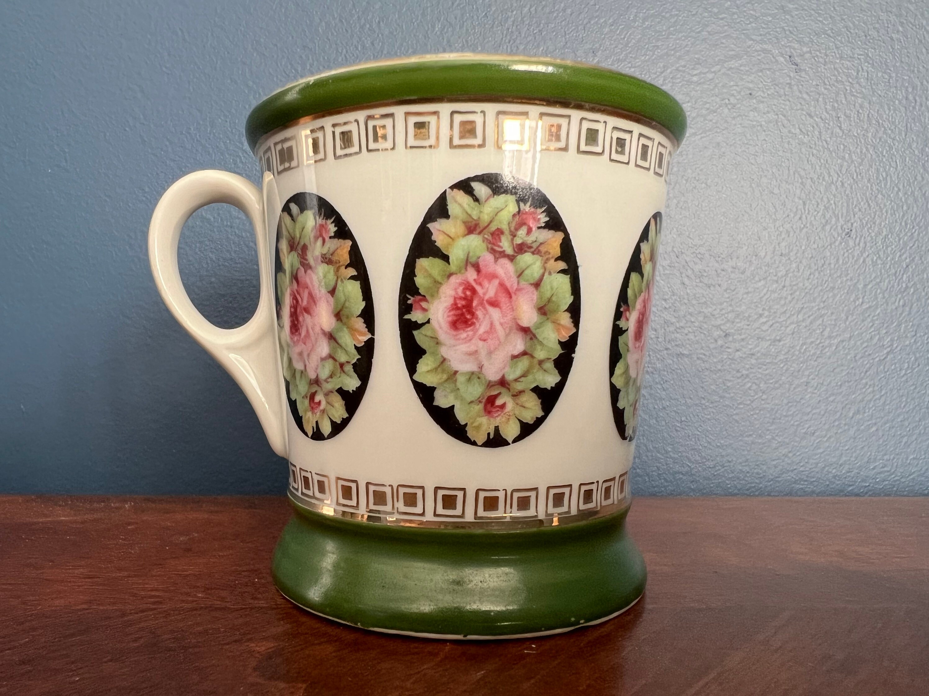Small Porcelain Floral Cup Made in Germany - Etsy