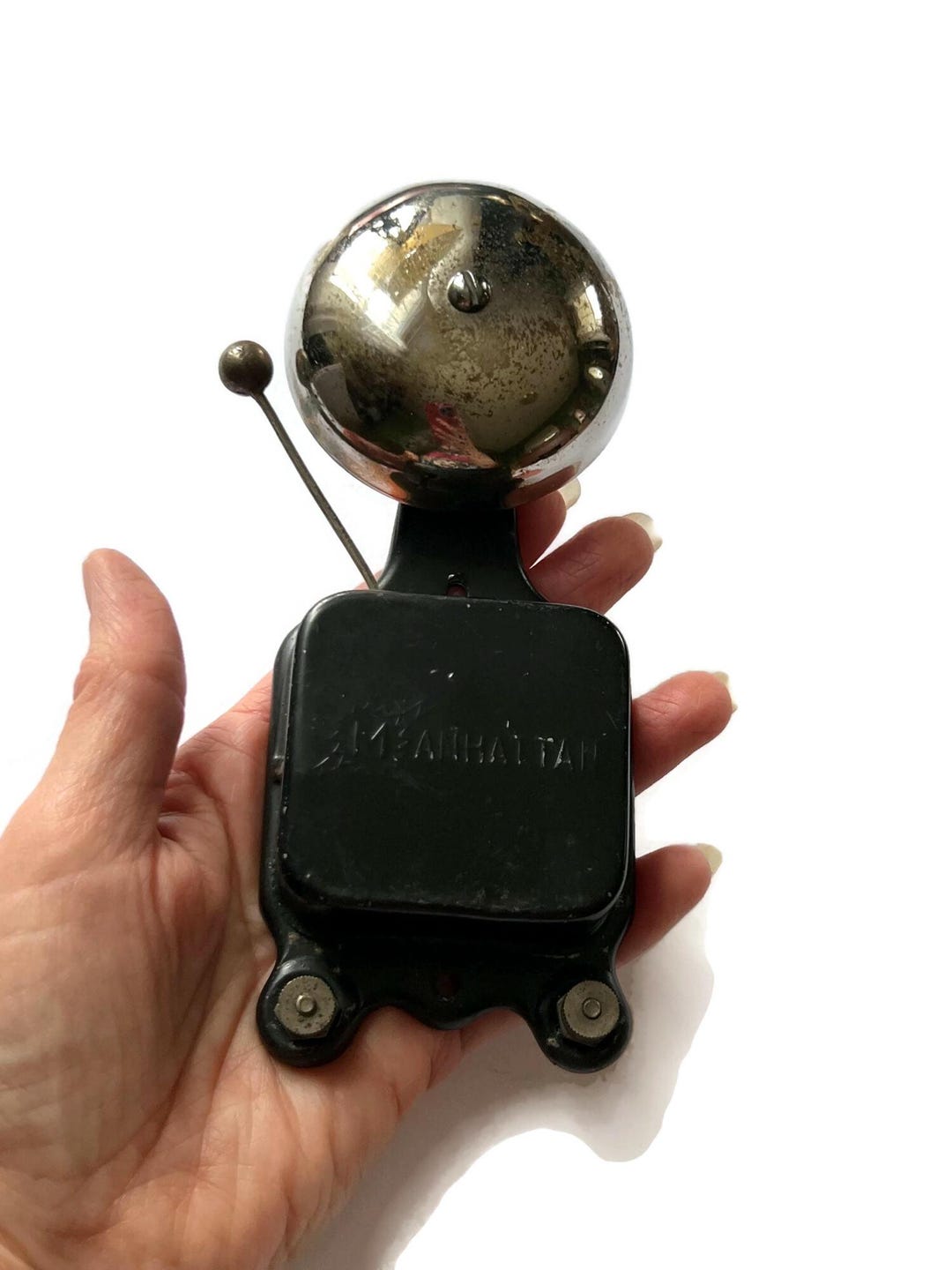 Vintage Manhattan Doorbell / Alarm Bell Assembly Untested - Etsy