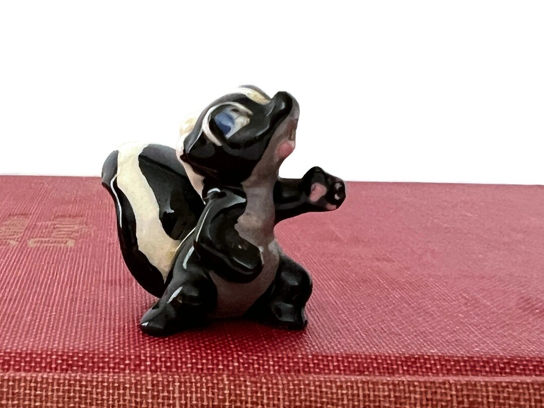 Vintage Miniature Flower the Skunk Figurine Hagen Renaker Missing ...
