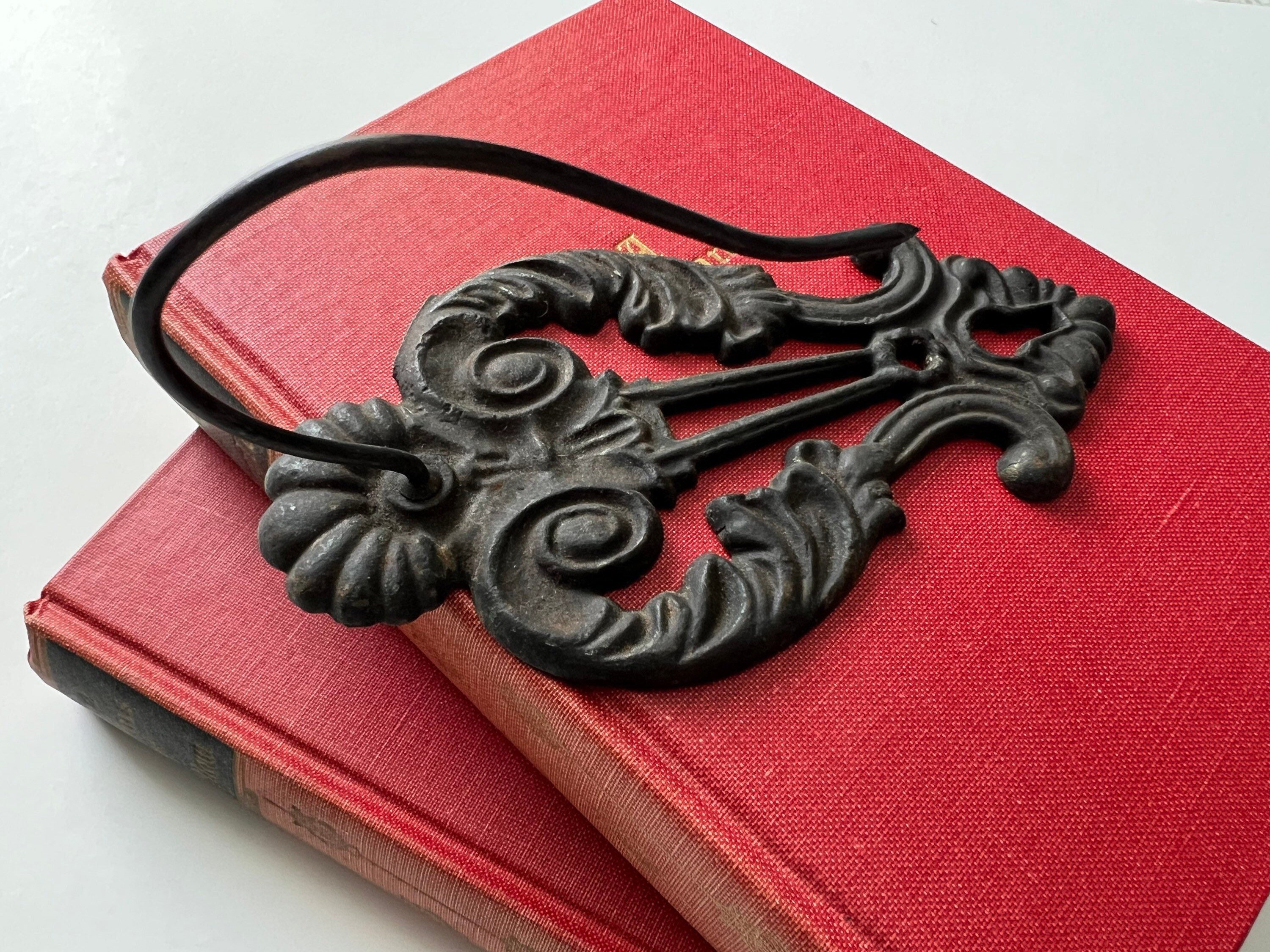 Vintage Metal Receipt Spike Wall Hook Cast Iron Office - Etsy