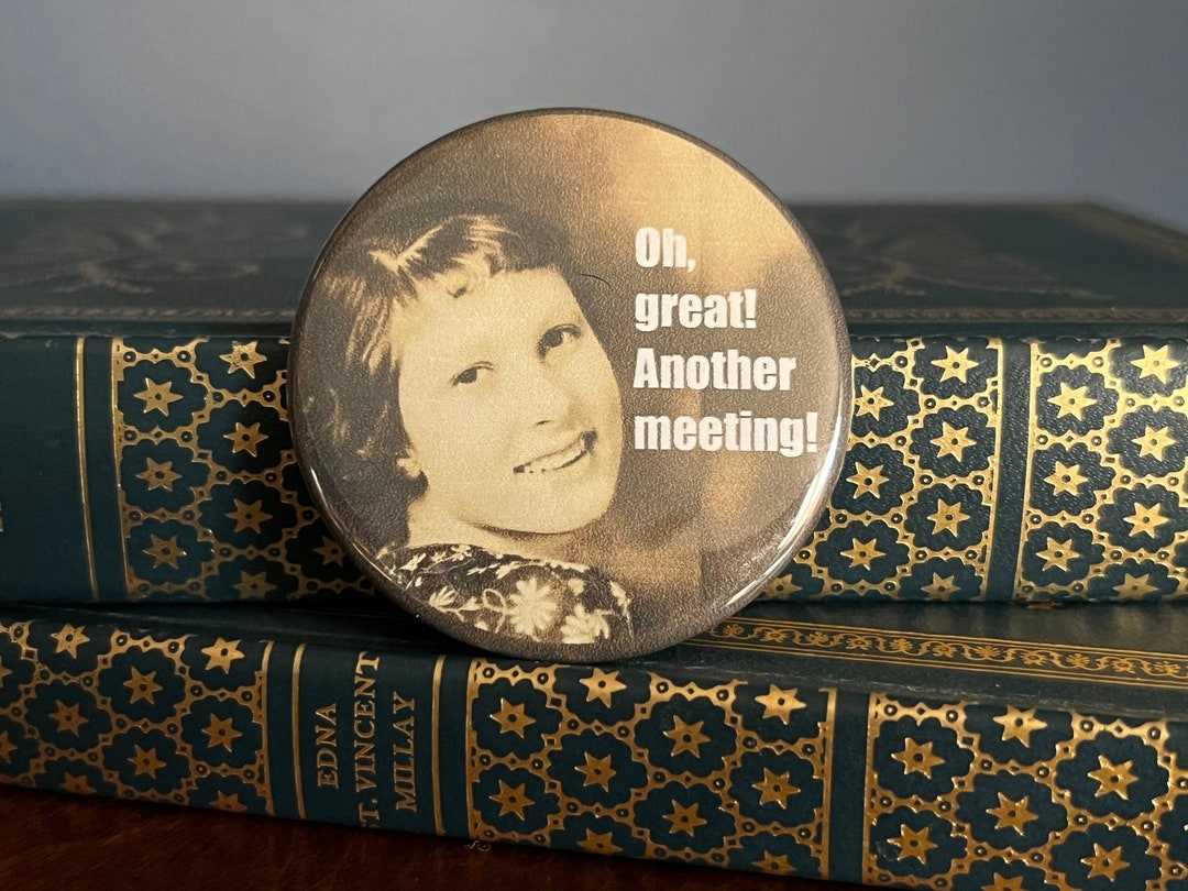 Funny Refrigerator Magnet Office Humor Oh, Great! Another Meeting - Etsy