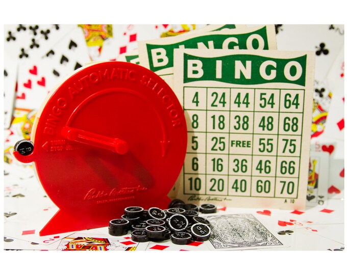 Bingo Automatic Selector Parker Brothers and Game Pieces - Etsy