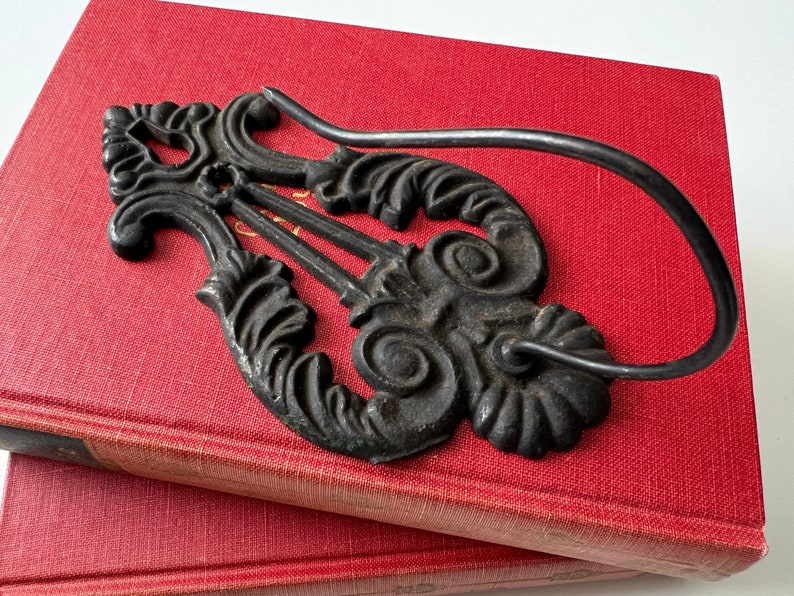 Vintage Metal Receipt Spike Wall Hook Cast Iron Office - Etsy