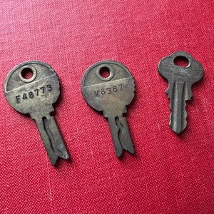 3 Vintage Gumball Vending Machine Keys Mills & Chicago Lock - Etsy