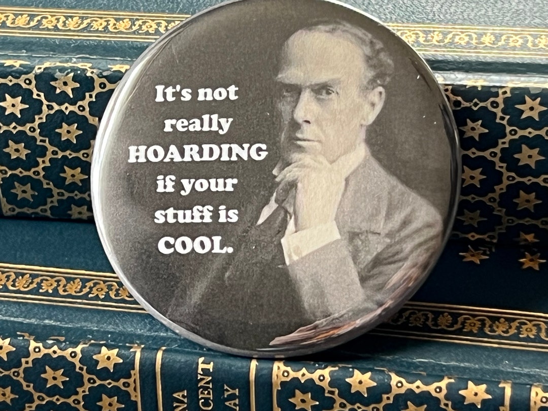 Funny Refrigerator Magnet It's Not Hoarding Gentleman - Etsy