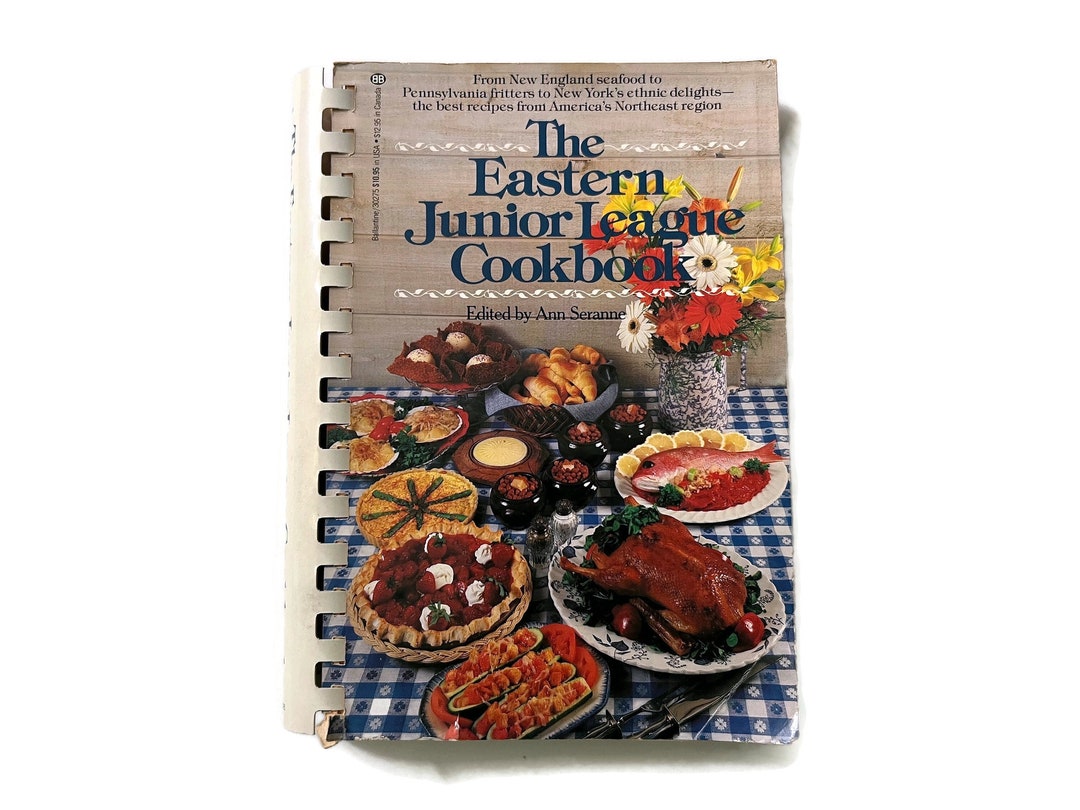 The Eastern Junior League Vintage Cookbook 1982 - Etsy