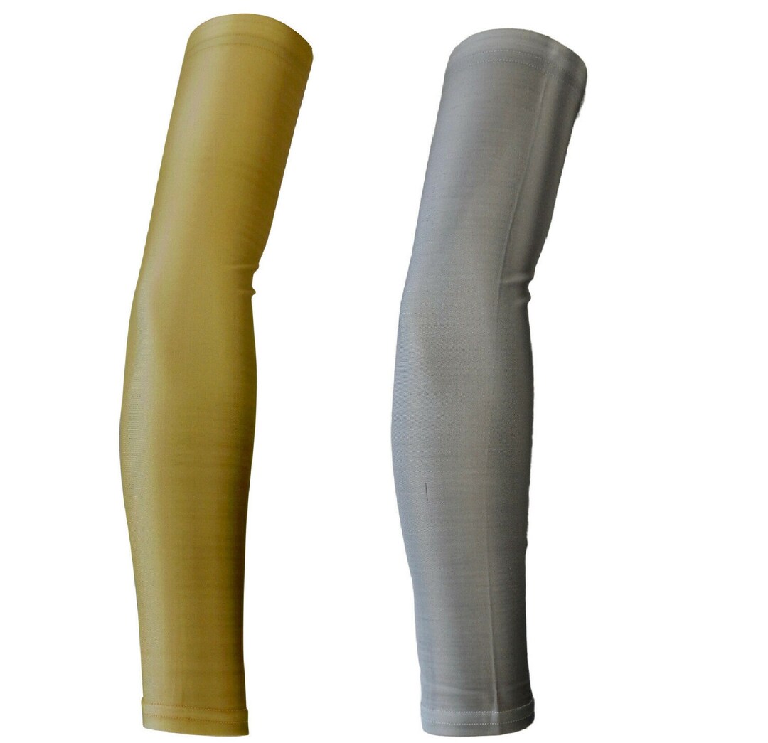 NEW Combo Pack Gold Silver Metallic Solid Arm Sleeves Team - Etsy