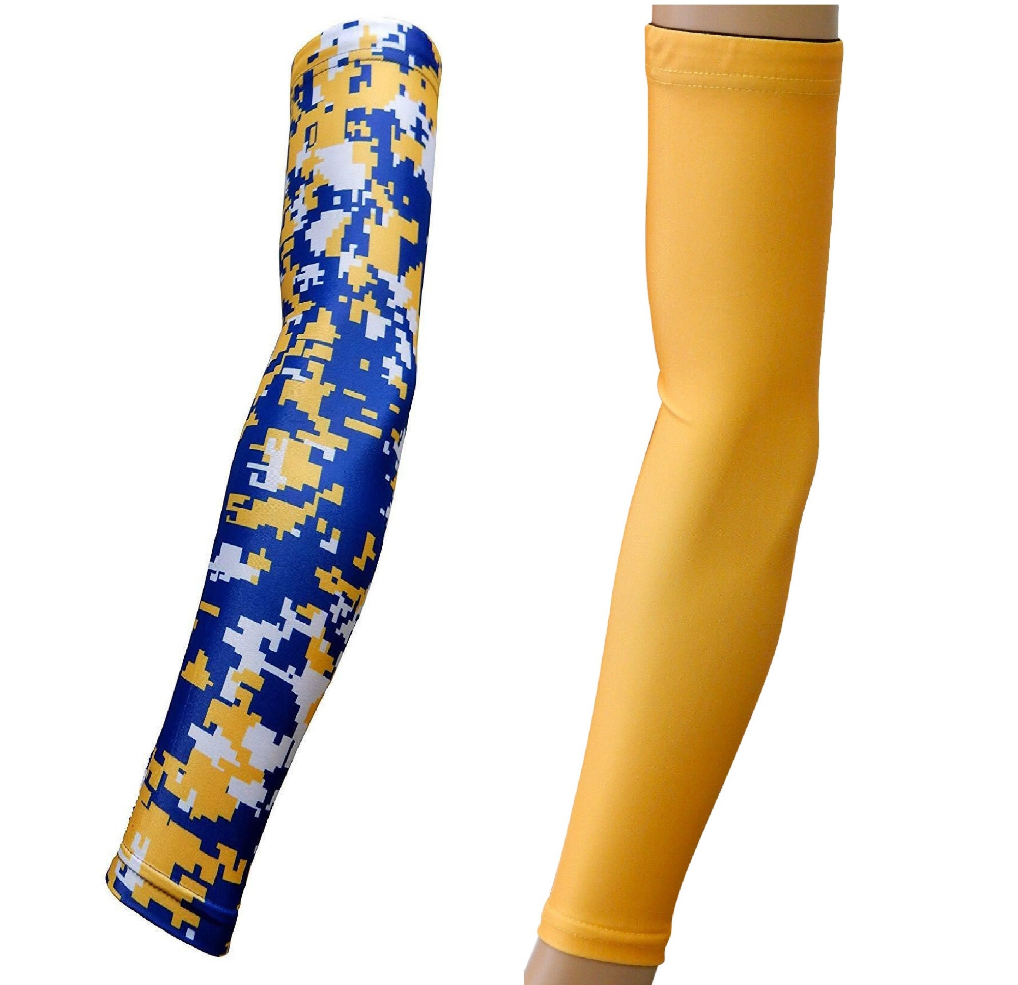 Yellow And Blue Arm Sleeve