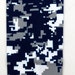 Custom Number PICK YOUR NUMBER Navy Blue Gray White Camo - Etsy