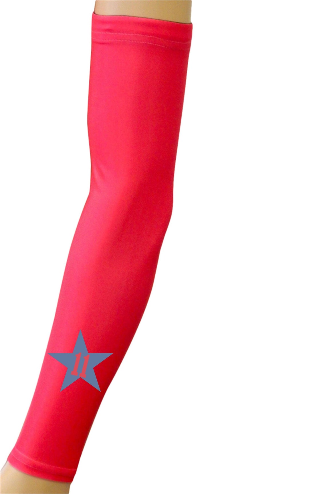 All Star Custom Number PICK YOUR NUMBER Pink Sports Arm Sleeve ...