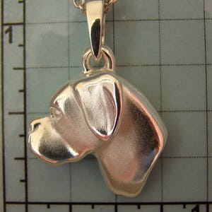 Large Sterling Silver Boxer Head Study Ring - Etsy