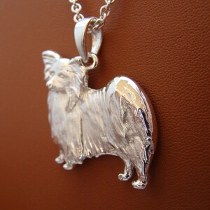Large Sterling Silver Papillon Standing Study Pendant - Etsy