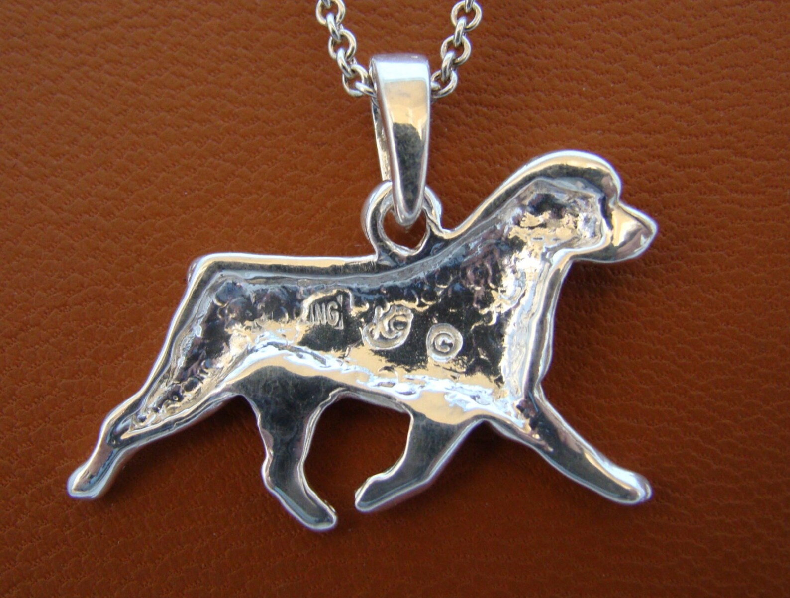 Small Sterling Silver Rottweiler Moving Study Pendant - Etsy Canada