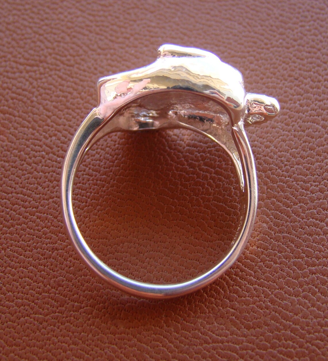 Large Sterling Silver Rottweiler Head Study Ring - Etsy