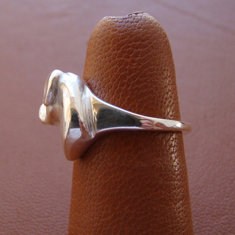 Small Sterling Silver Boxer Head Study Ring | Etsy