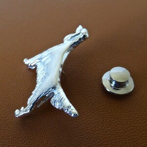 Sterling Silver Irish Setter Standing Study Lapel Pin - Etsy