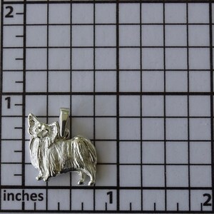 Small Sterling Silver Papillon Pendant - Etsy