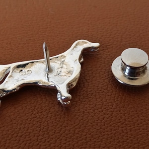 Sterling Silver Irish Setter Standing Study Lapel Pin - Etsy