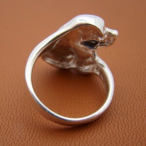 Sterling Silver Cocker Spaniel Head Study Ring - Etsy