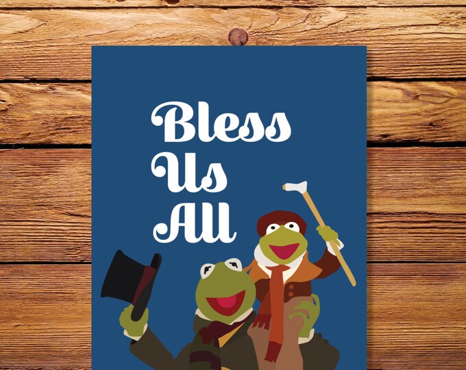Muppets Christmas Card | Etsy
