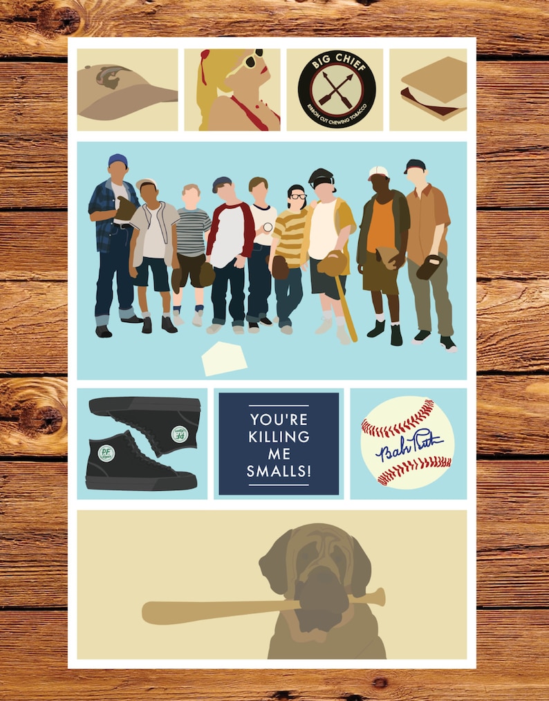 The Sandlot - 11x17 Giclee Print - Etsy