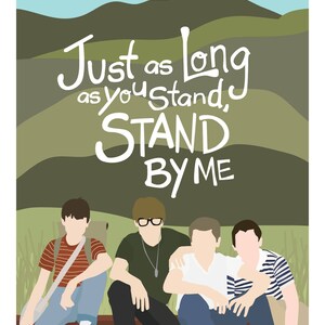 Stand by Me 5x7 Giclee Print - Etsy