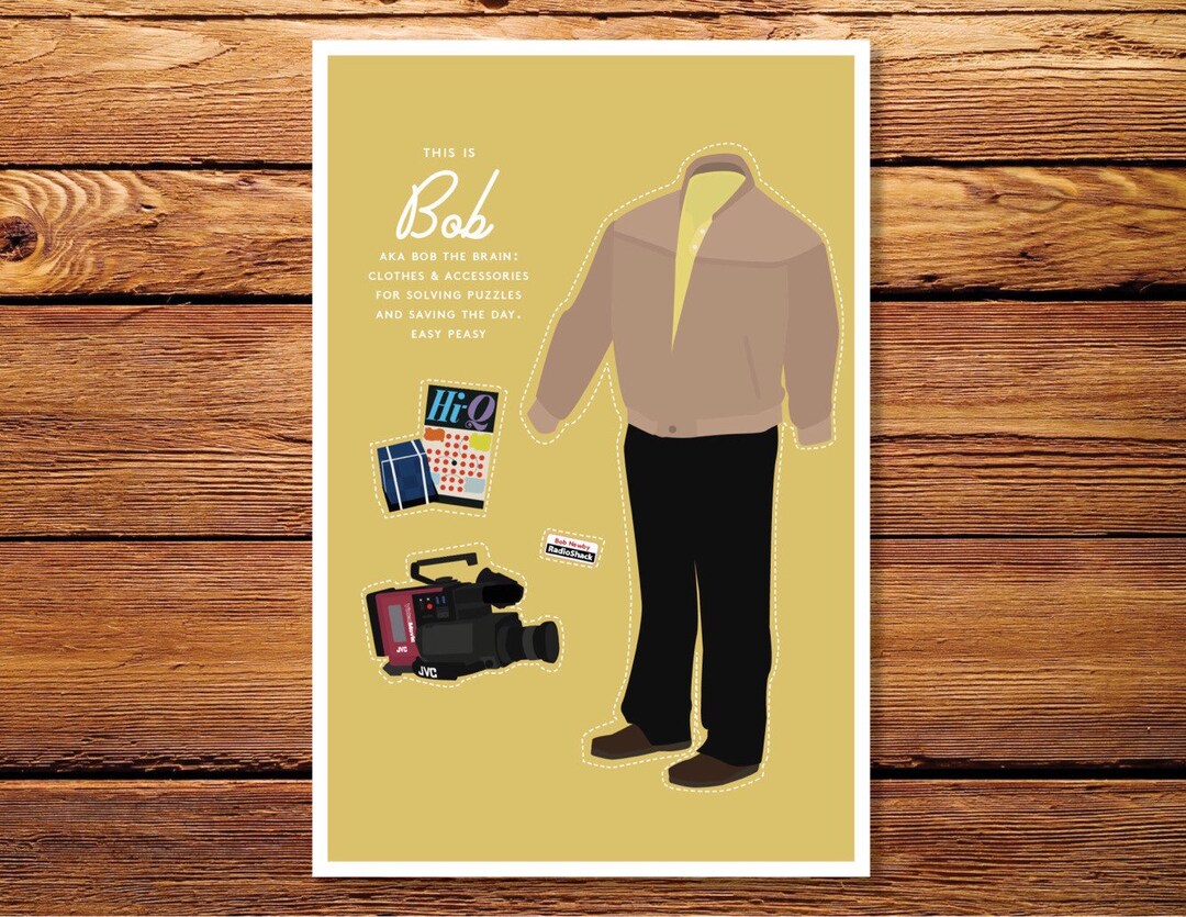 Stranger Things - Bob 4"x6" Giclee Print - Etsy
