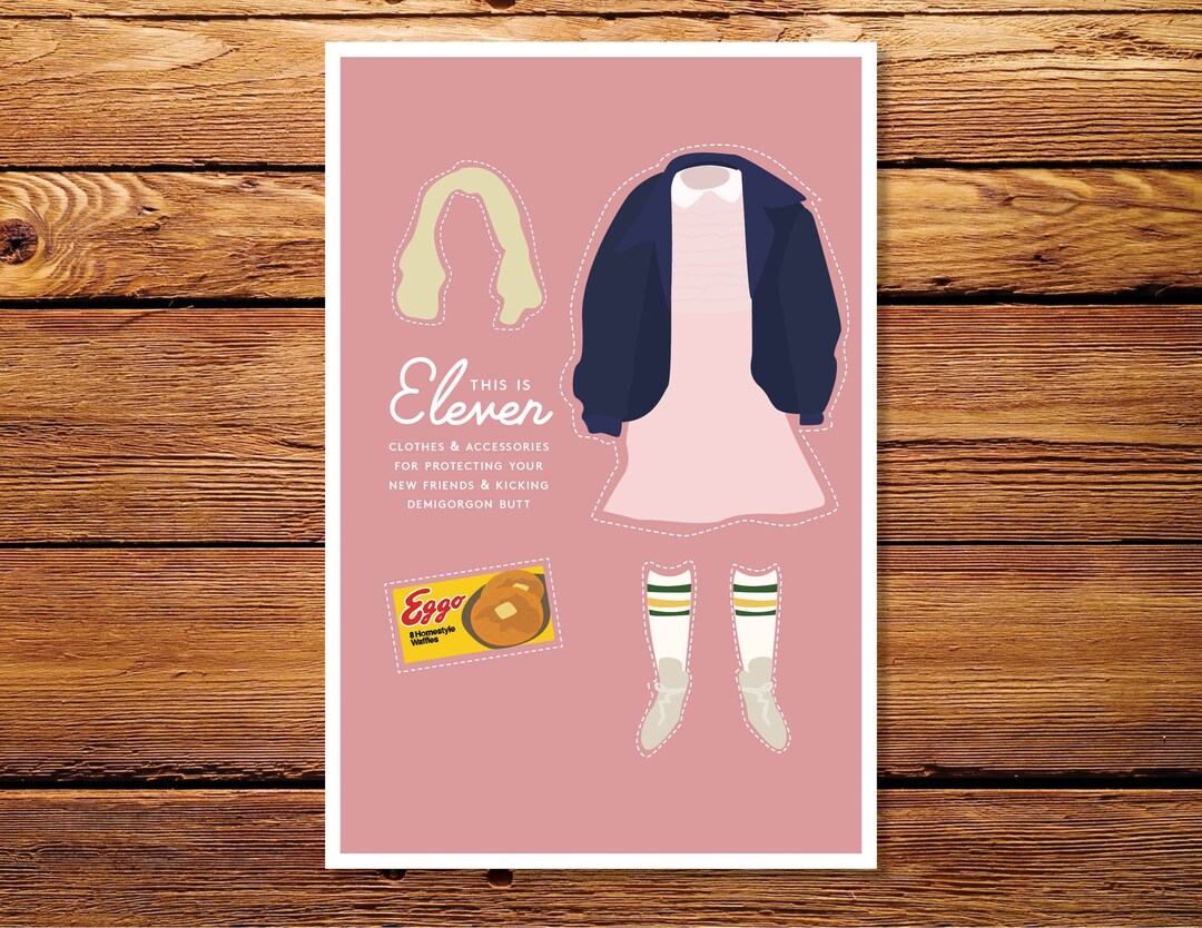 Stranger Things Eleven Giclee Print - Etsy