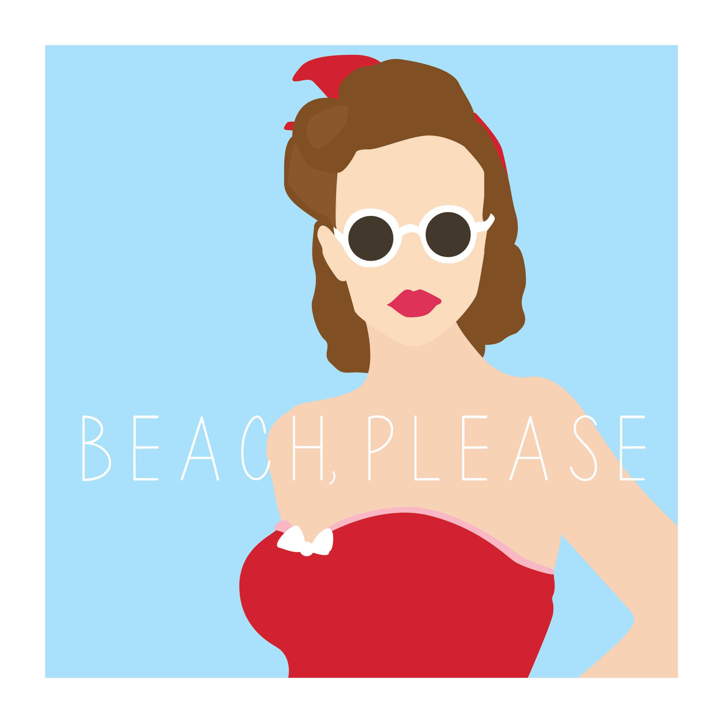 Beach, Please - Etsy