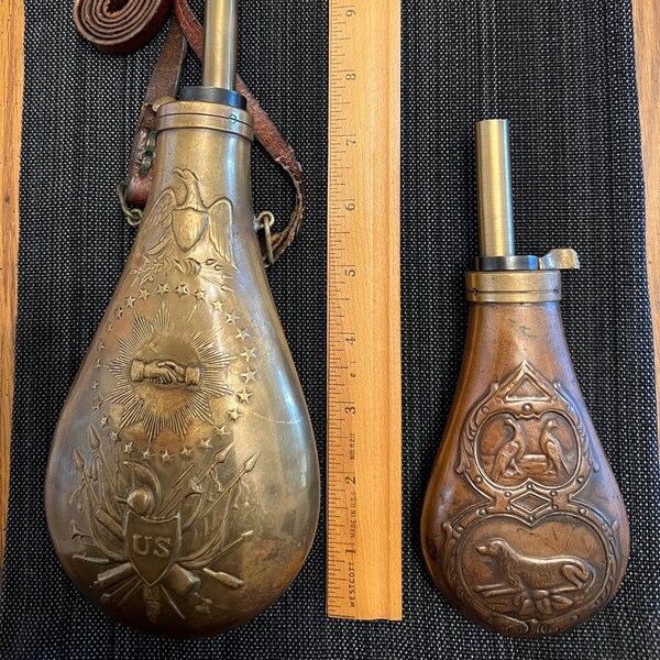 Antique Powder Horn - Etsy