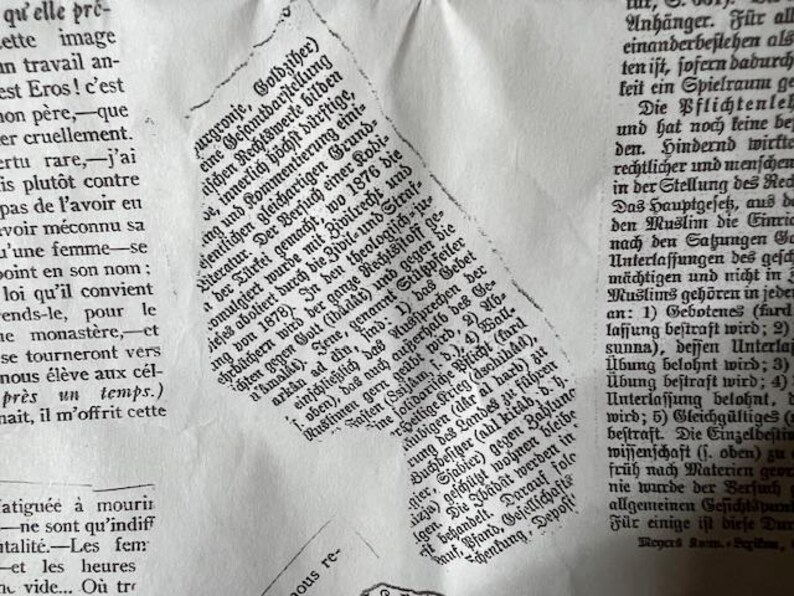 7 FOREIGN TEXT and Quotes! Artsy Vintage Unmounted Rubber Stamps HIGH ...