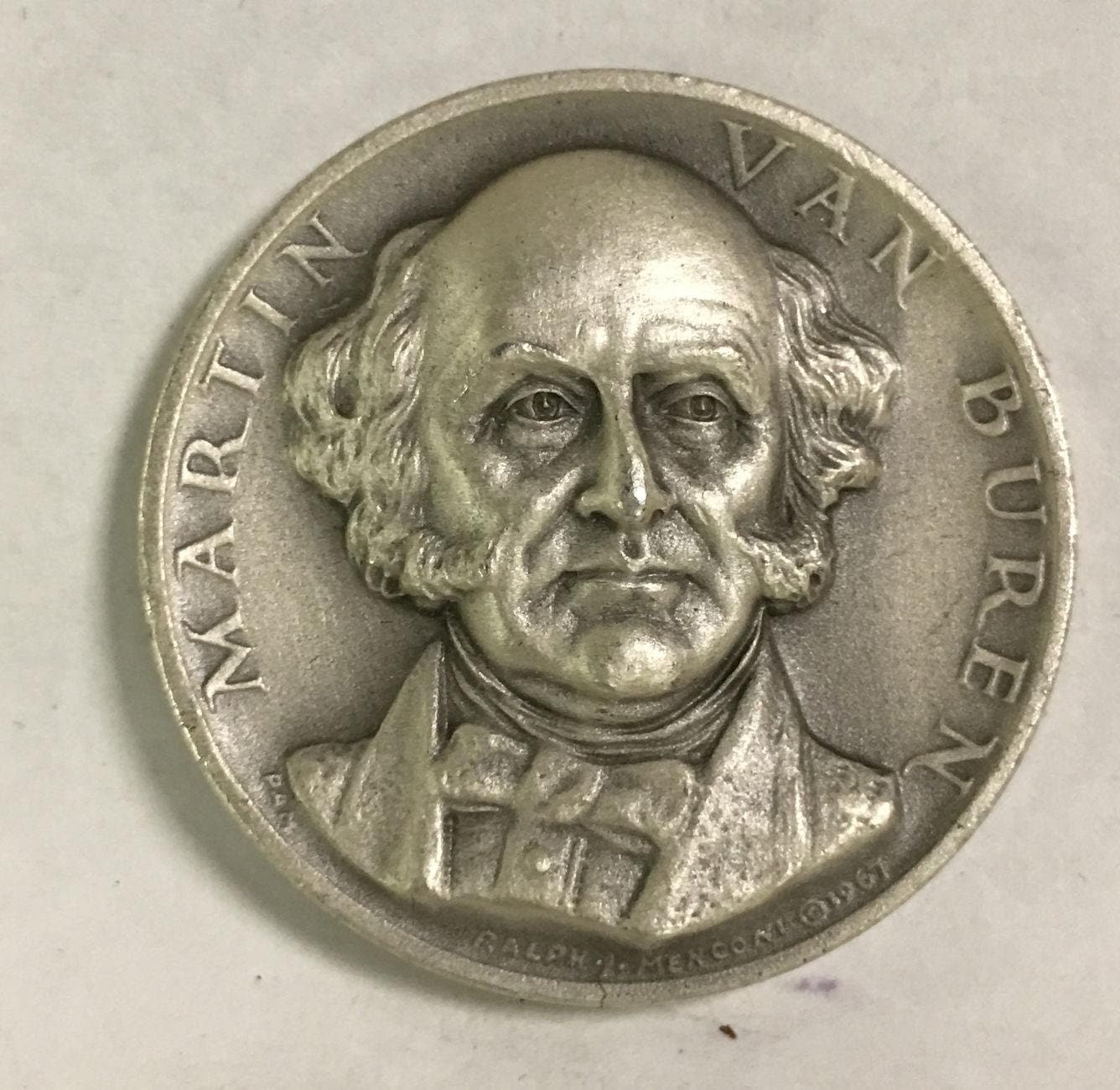 1968 Medallic Art Co. Hayes .999 Fine Silver Collectible Medal Coin ...