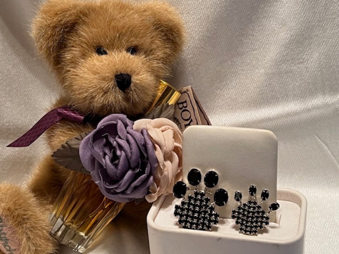 Vintage Estate Jewelry Dorothy BAUER Paw Print Brooch Pins Lot of TWO ...