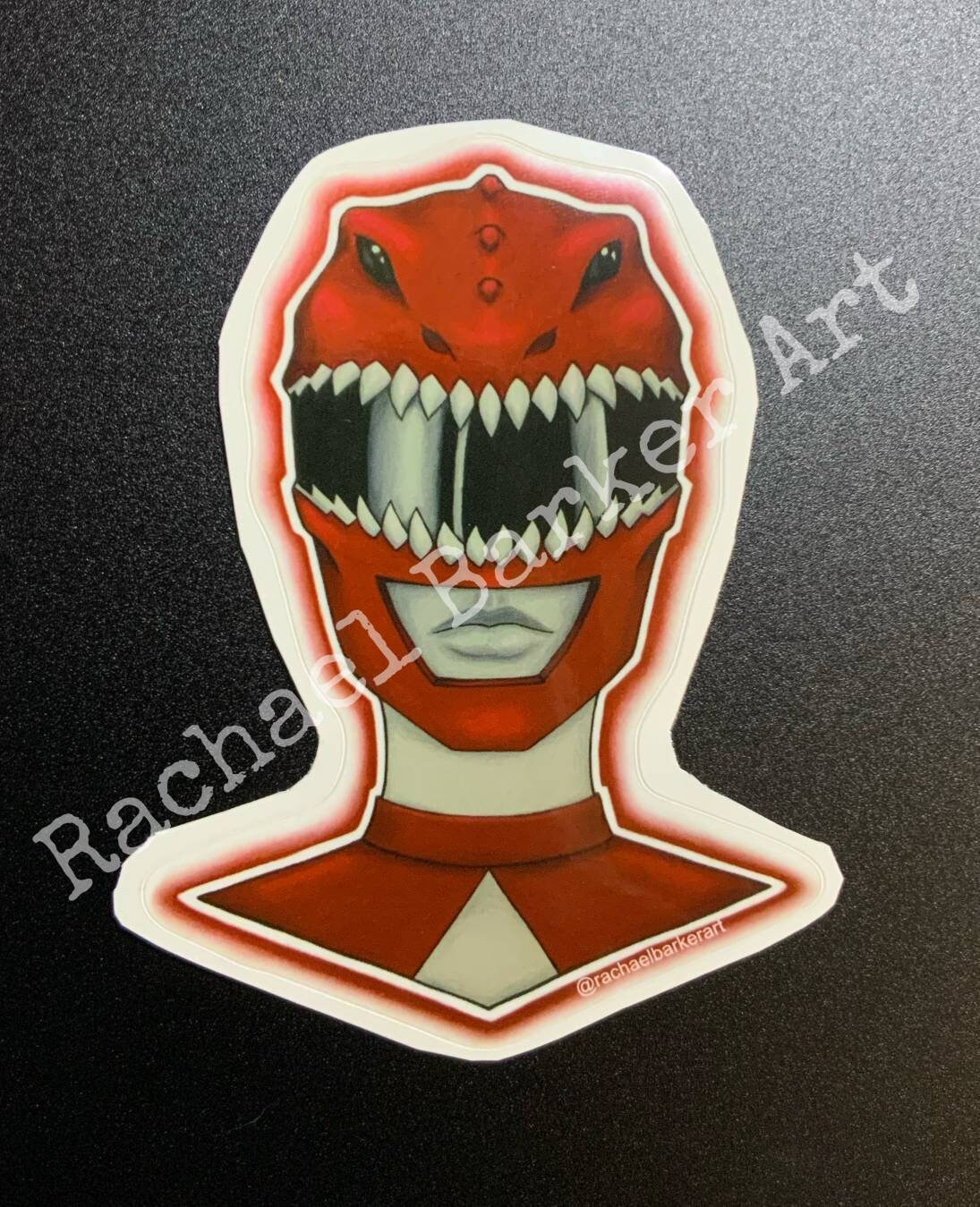 Mighty Morphin Power Rangers Vinyl Sticker, Laptop Decal, Bumper ...